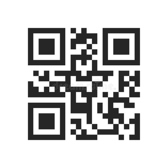 QR Code Icon Transparent, QR Code Image Stock Vector - Illustration of ...