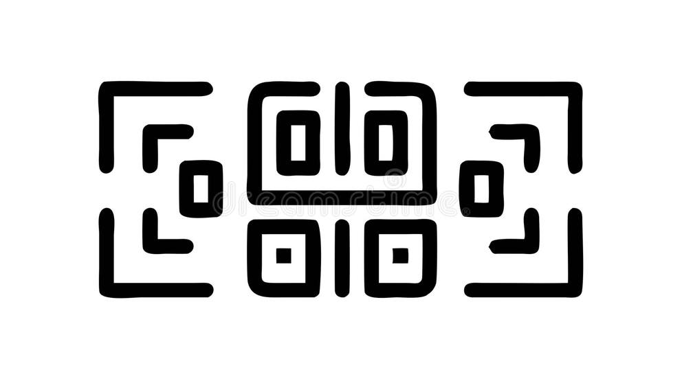 QR Code Icon Vector Quick Response Digital Link, Vector Design ...