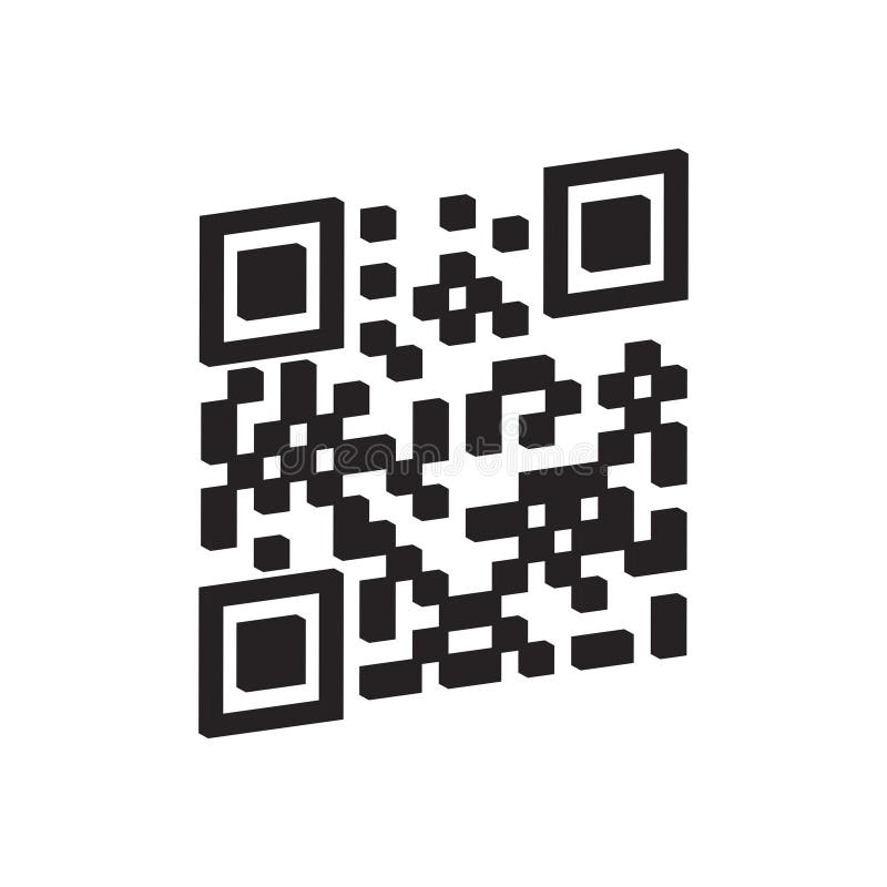 QR code icon vector stock vector. Illustration of barcode - 296360455