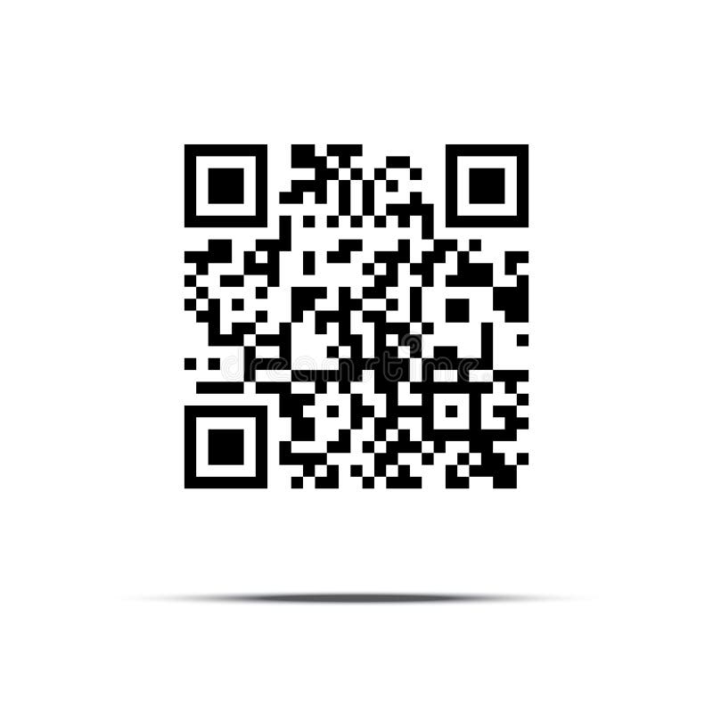 QR Code Scan Color Vector Landing Page Template Stock Vector ...