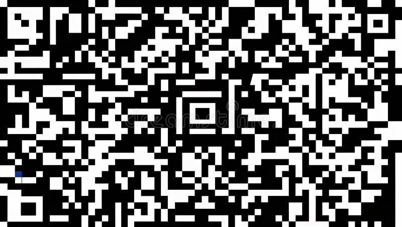 QR Code Leading To Unknown Information Encoded in it Stock Illustration ...