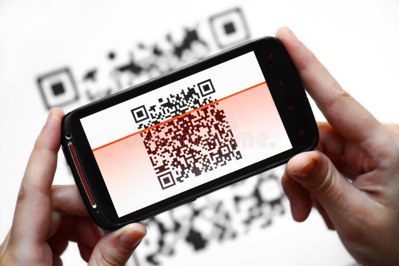 Qr Code Mobile Scanner Stock Images Image 31213164