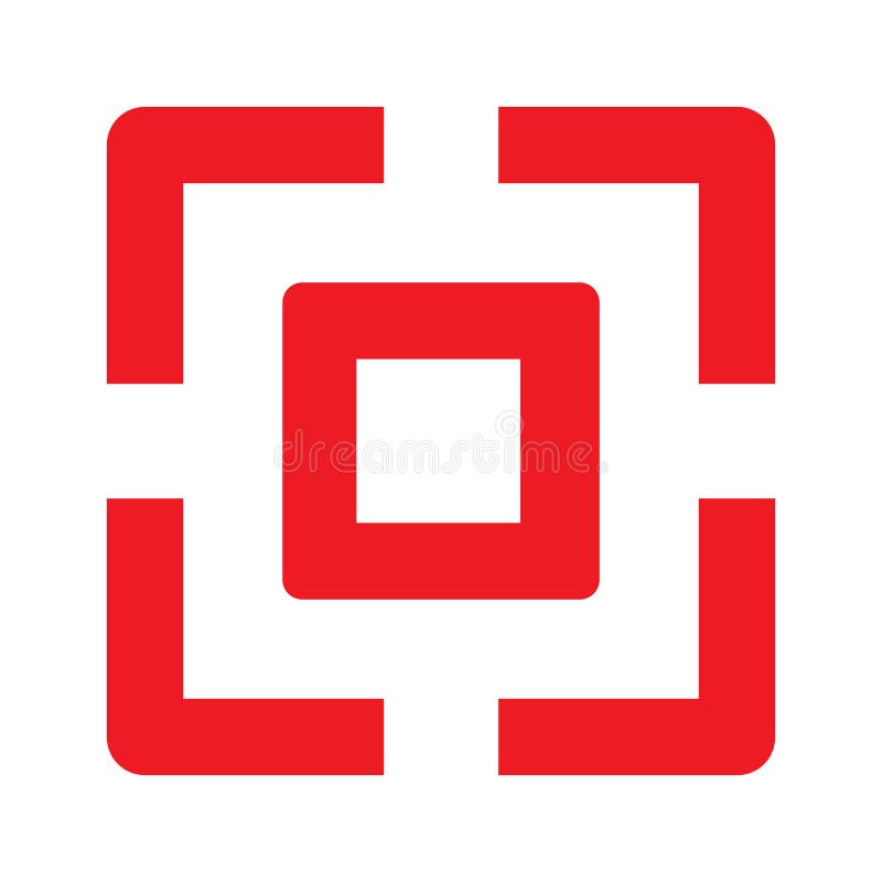 Qr-Code Oder Qrcode-Symbol. Qr-Code-Scan-Veranschaulichungsvektor ...