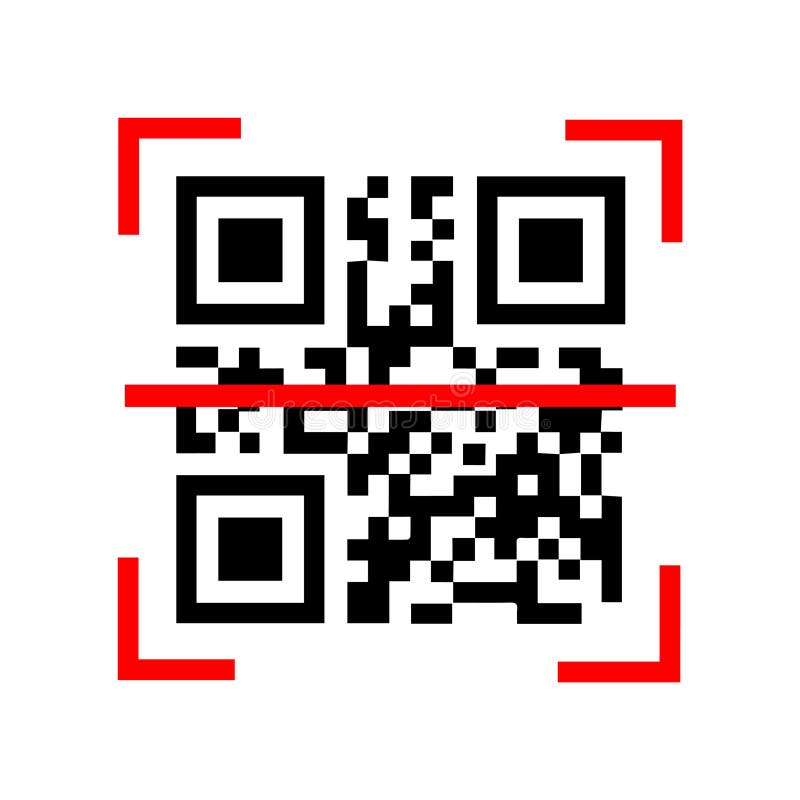 QR Code for Quick Information Access Stock Vector - Illustration of ...