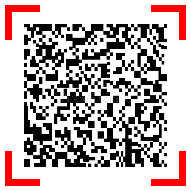 Qr Code Red Stock Illustrations – 838 Qr Code Red Stock Illustrations ...