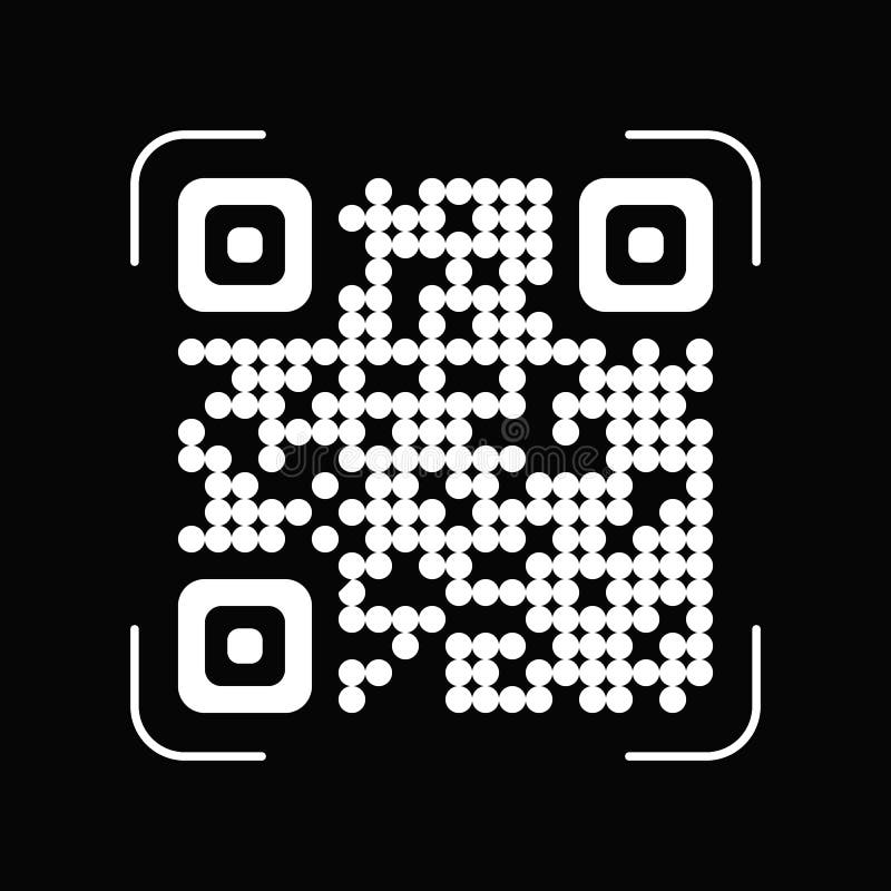 Qr Code Abstract Concept Vector Illustration Stock Illustrations ...