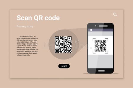 Qr Code Template Stock Illustrations – 3,494 Qr Code Template Stock Illustrations, Vectors ...
