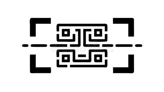 QR Code Scan Frame UI Element, Vector Design Generative AI Stock Vector ...