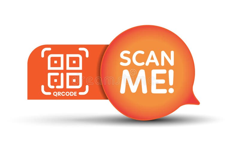 Qr Code Scan Icon Scan Me Frame Qr Code Scan For Smartphone Stock Vector Illustration Of