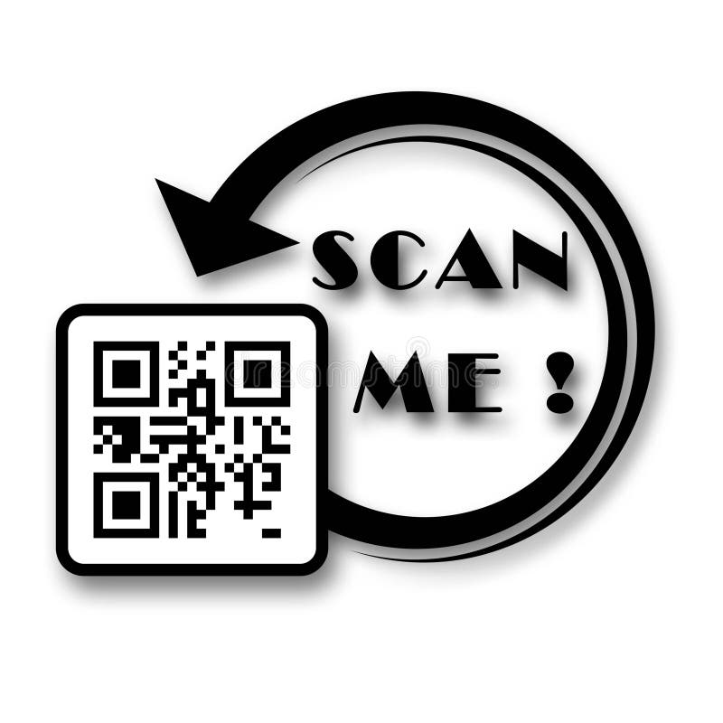 Qr Code Scan Me Icon Stock Illustrations – 337 Qr Code Scan Me Icon ...