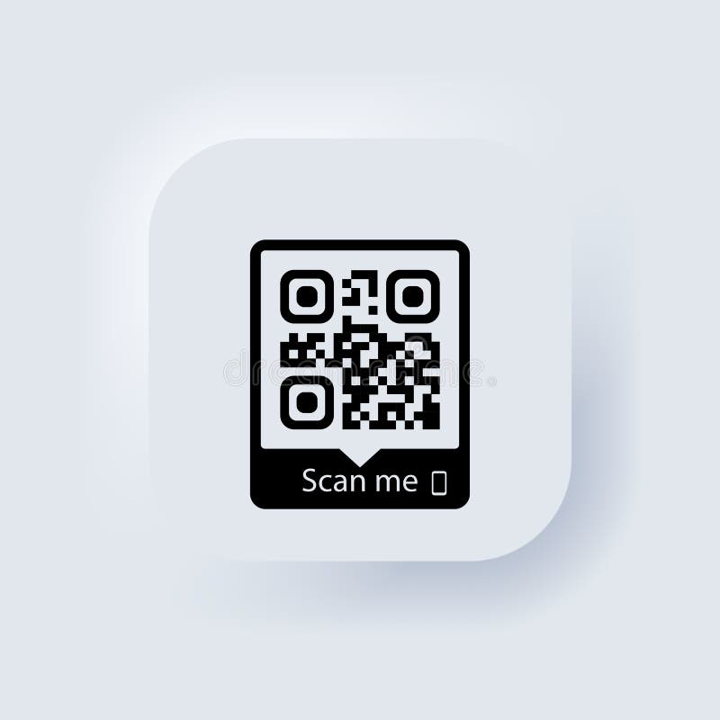 Qr Code Scan Badge Icon. Technology for Instant Payment or Tech Pay ...