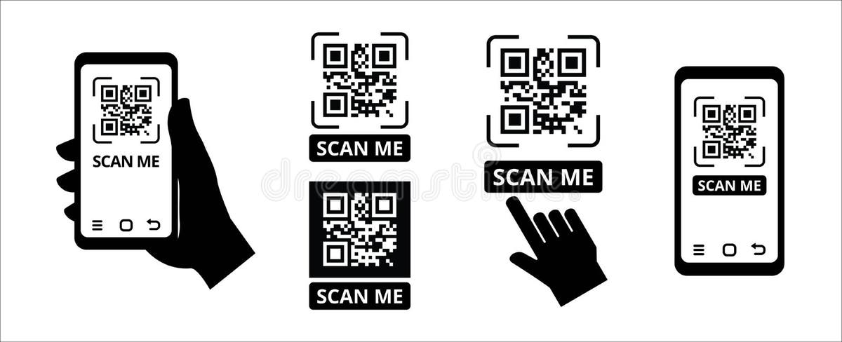 Scan Me Stock Illustrations – 1,066 Scan Me Stock Illustrations ...