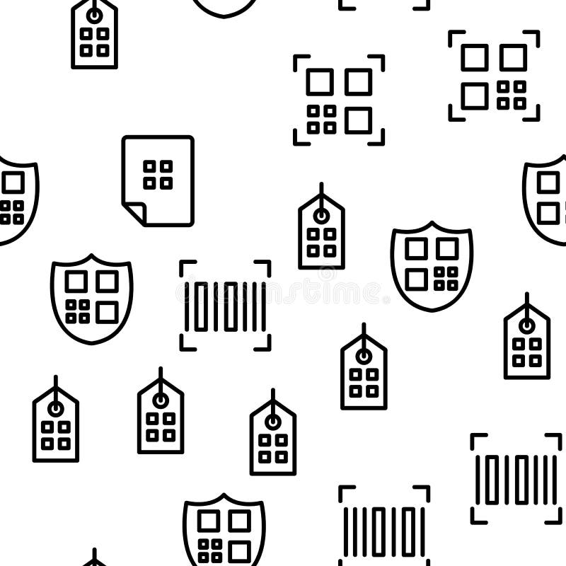 Qr Code Scan Texture Stock Illustrations – 58 Qr Code Scan Texture ...