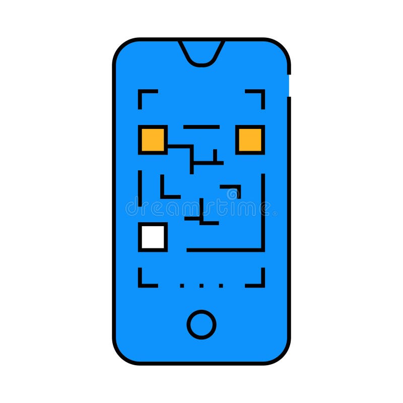 Qr Code Scanner Icon Color Illustration Stock Illustration ... Qr Code Scanner Icon Color Illustration Stock Illustration ...