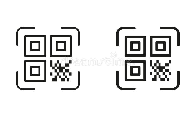 Technology To Scan Qrcode Stock Illustrations – 125 Technology To Scan ...