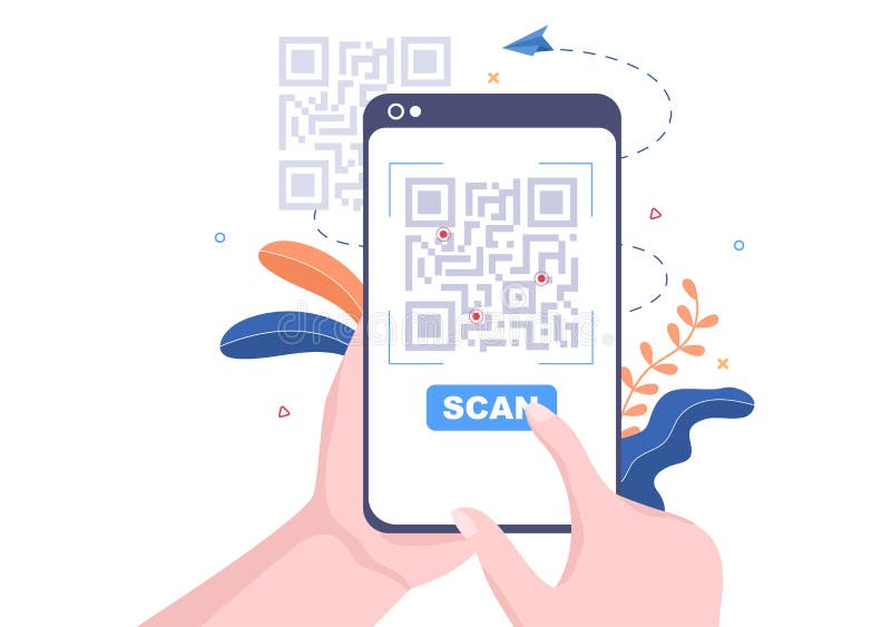 QR Code Scanner for Online Payment, Electronic Pay and Money Transfer ...