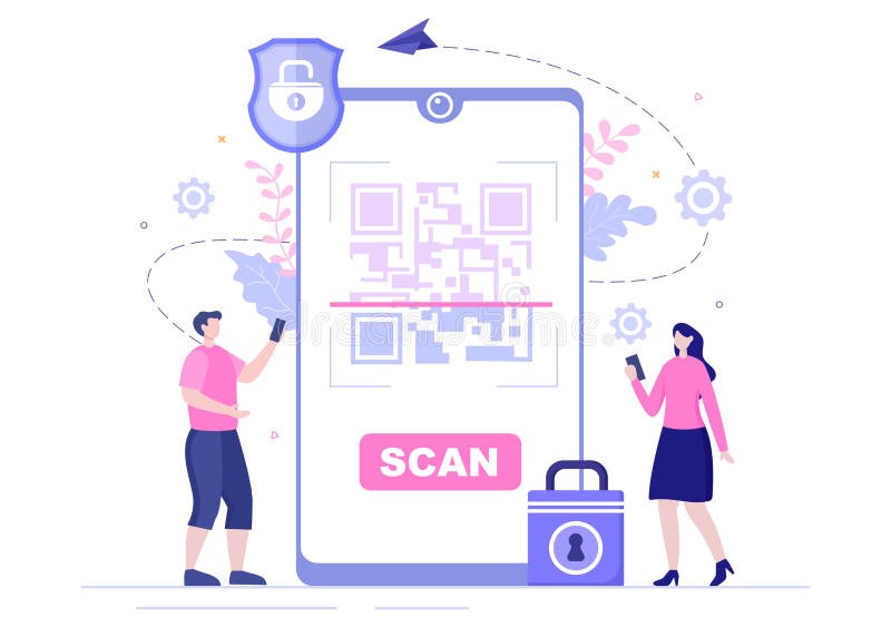 E-payment Electronic Concept with Circle Icon for Website Template or ...