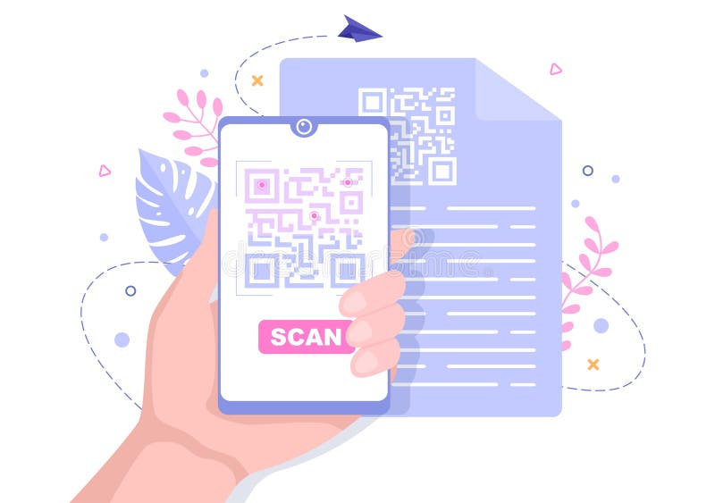 QR Code Scanner for Online Payment, Electronic Pay and Money Transfer ...