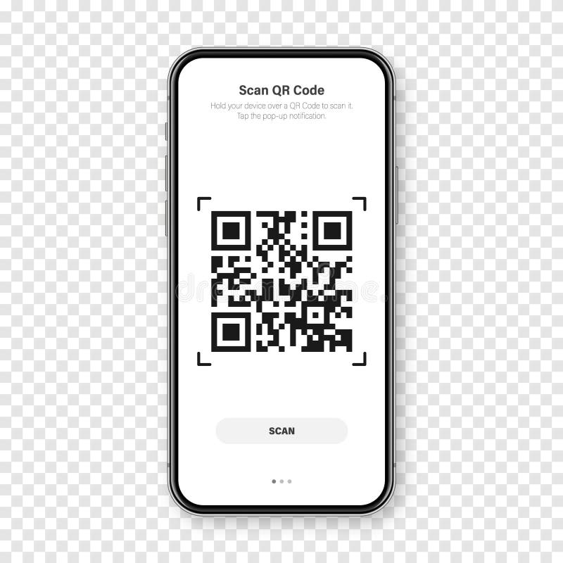 QR Code Scanner, Reader App for Smartphone. Identification Tracking ...