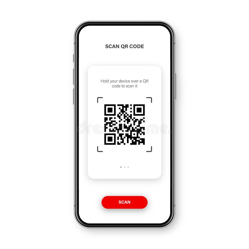 QR Code Scanner, Reader App for Smartphone. Identification Tracking ...