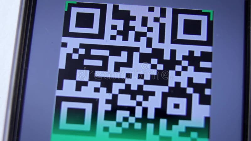 Qr Code Scanning Payment And Verification Hand Using Mobile Smart