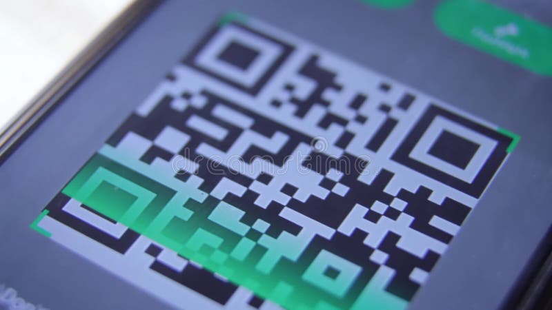 Qr Code Scanning Payment And Verification Hand Using Mobile Smart Phone Scan Qr Code Stock