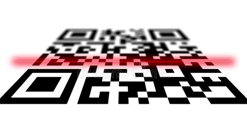 Qr Code Scanning Technology, Digital Decryption Concept Stock Video ...