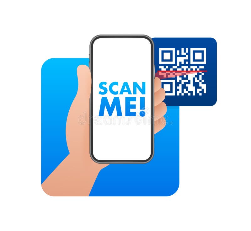Qr Code Scan Me Icon Stock Illustrations – 337 Qr Code Scan Me Icon ...