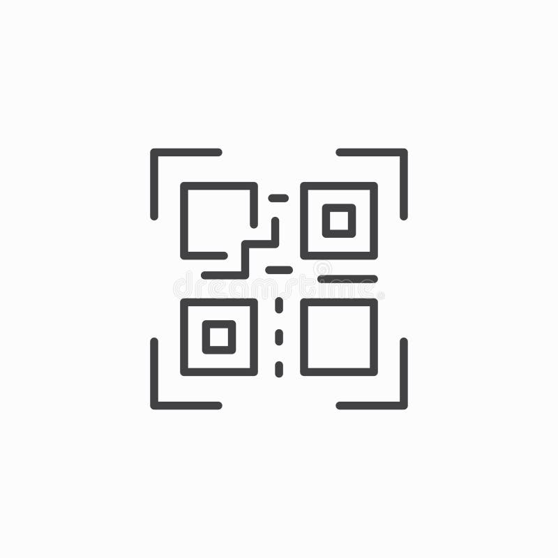 QR code vecor icon set stock vector. Illustration of icon - 340399203