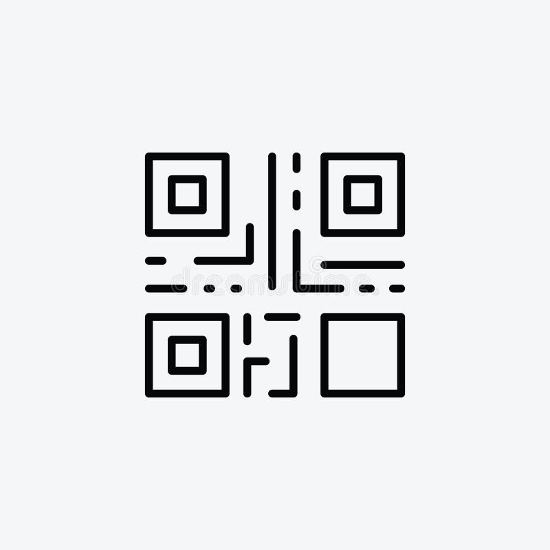QR code vecor icon set stock vector. Illustration of pattern - 340945138