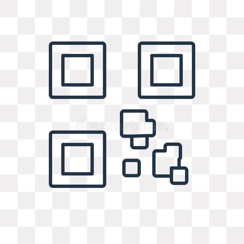 Qr Code Transparent Stock Illustrations – 498 Qr Code Transparent Stock ...