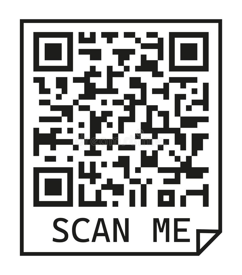Qr Code Vector Sample Vector Qr Code For Smartphone Scanning Identity For App Smartphone