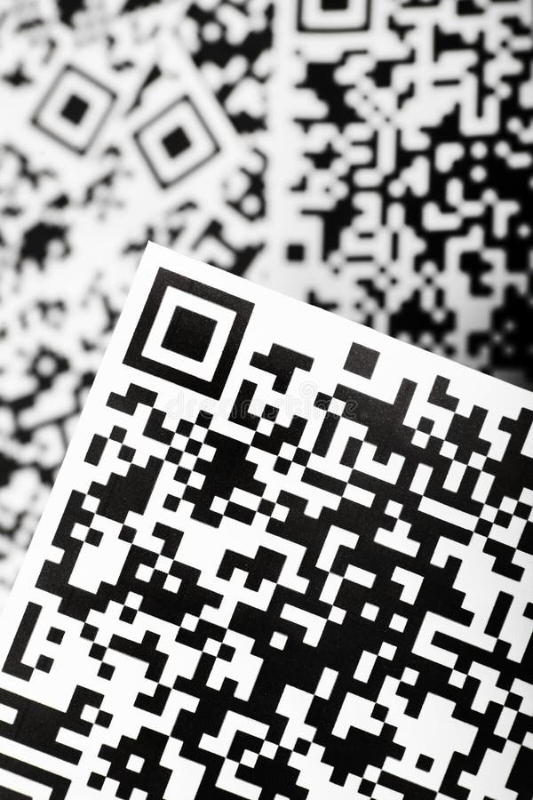 QR-Codes stockfoto. Bild von piktogramm, stelle, papier - 31213102