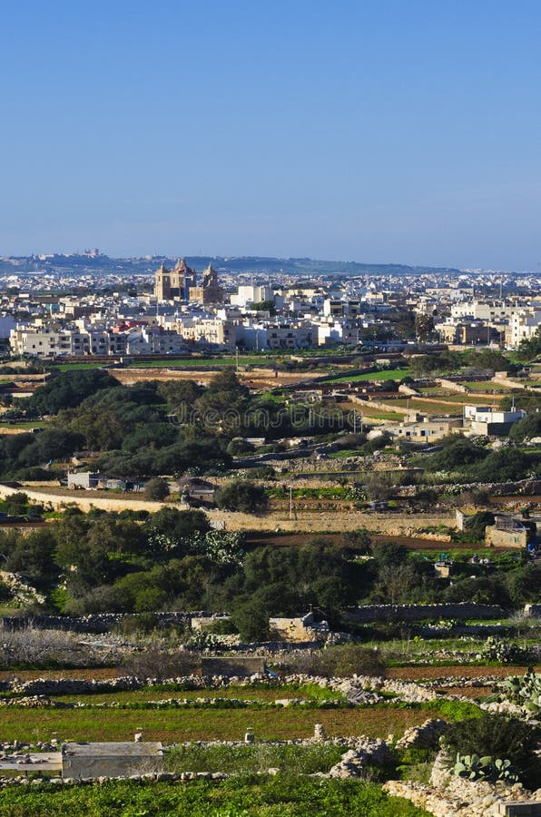 Qrendi village, Malta stock image. Image of traditional - 36659743