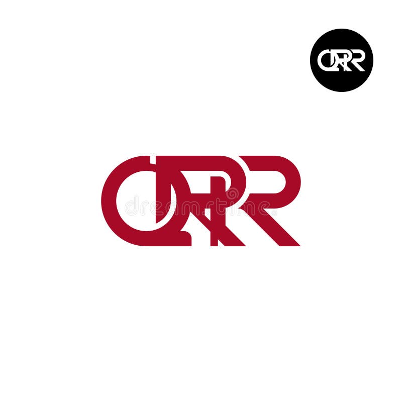 QRR Logo Letter Monogram Design Stock Vector - Illustration of ...