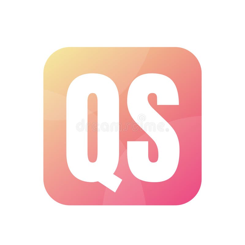 QS Letter Logo Design with Simple Style Stock Vector - Illustration of ...