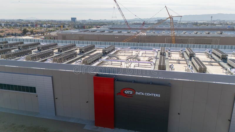 QTS Data Center in Phoenix editorial photo. Image of building - 348250011