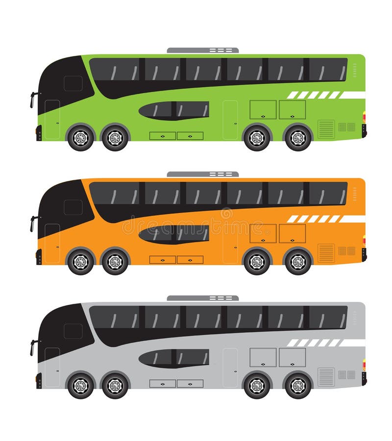 10 Wheel Bus Vector and Illustration Stock Illustration - Illustration ...