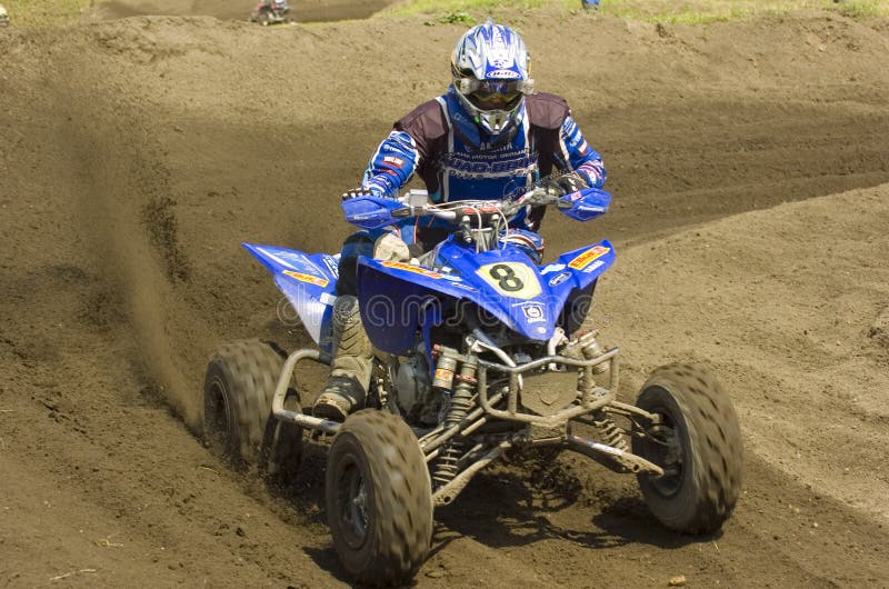 Quad race stock photo. Image of motocross, details, bicycling - 6667624