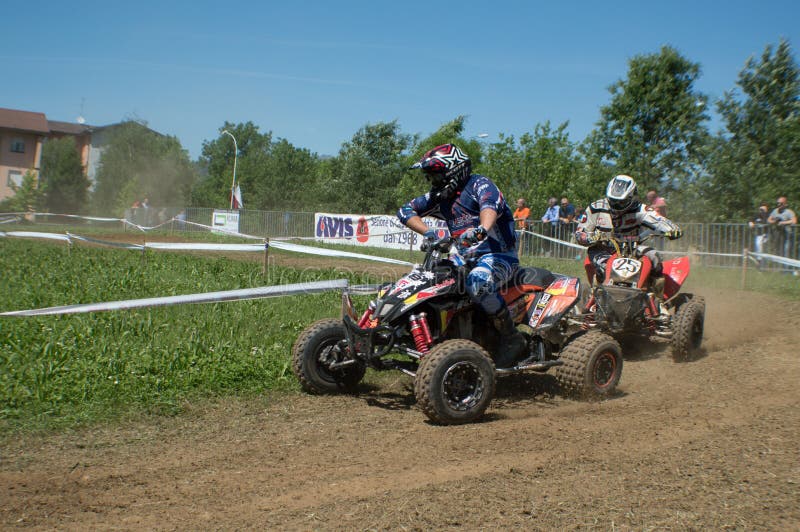 Quadcross editorial photo. Image of cross, rider, countryside - 53935046