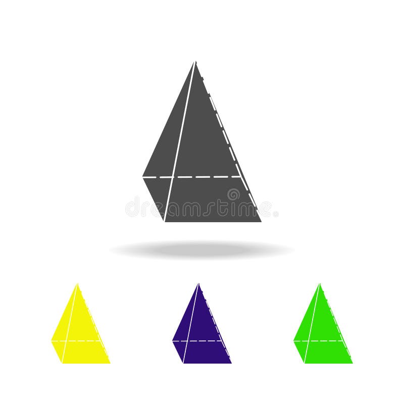Quadrangular Pyramid Stock Illustrations – 22 Quadrangular Pyramid ...