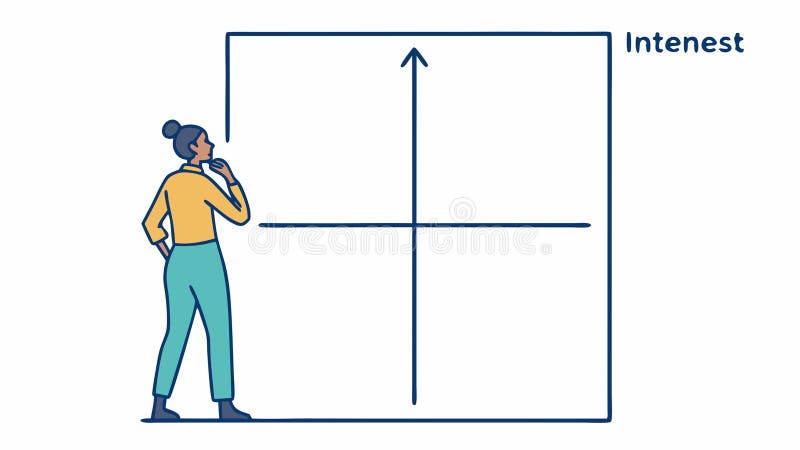 Quadrant Chart Analysis, Stakeholder Interest Mapping, Vector Design ...