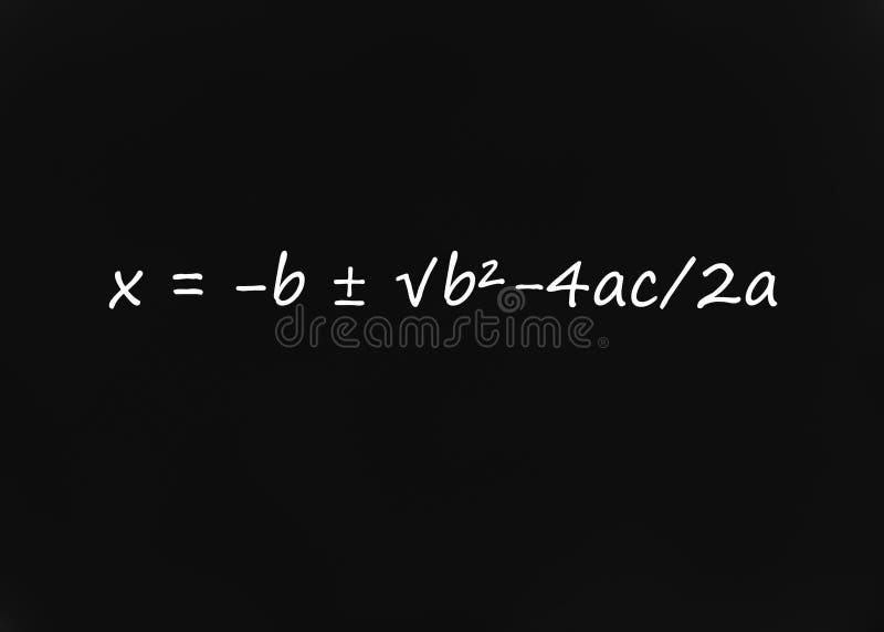 Quadratic Formula Clipart