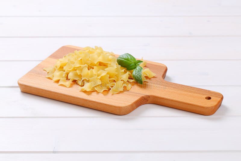 Quadretti - Square Shaped Pasta Stock Image - Image of small ...