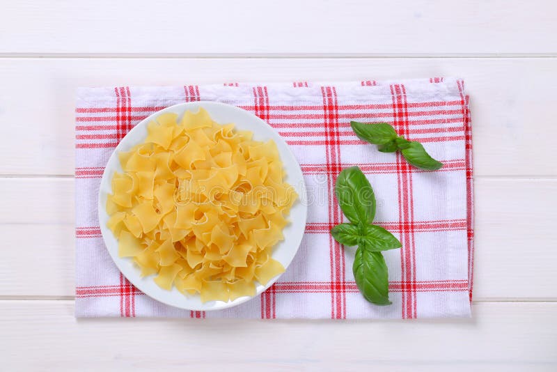 Quadretti - Square Shaped Pasta Stock Photo - Image of folded, italian ...