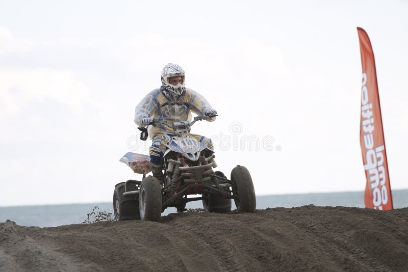 Quads at motocross race editorial stock photo. Image of outdoor - 16806073