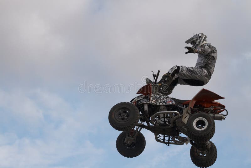 Quads at motocross race editorial stock photo. Image of outdoor - 16806093