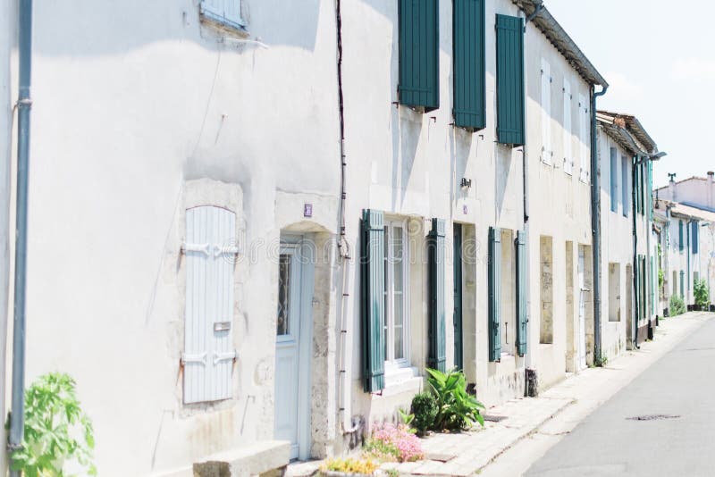 Quaint European street stock image. Image of european - 17637411