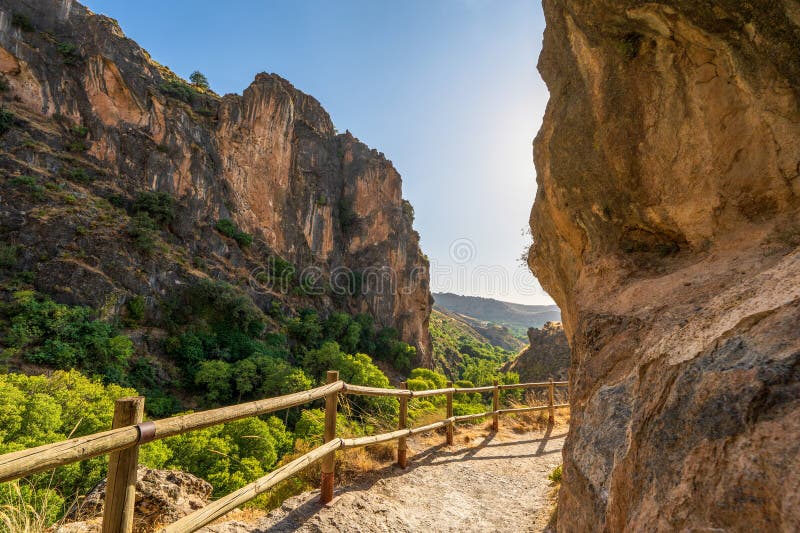 A Quaint Path through the Cliffs Parque Nacional Y Natural De Sierra ...