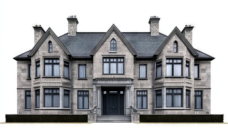 Quaint Village Setting with Charming Cottage Design As a Rustic ...